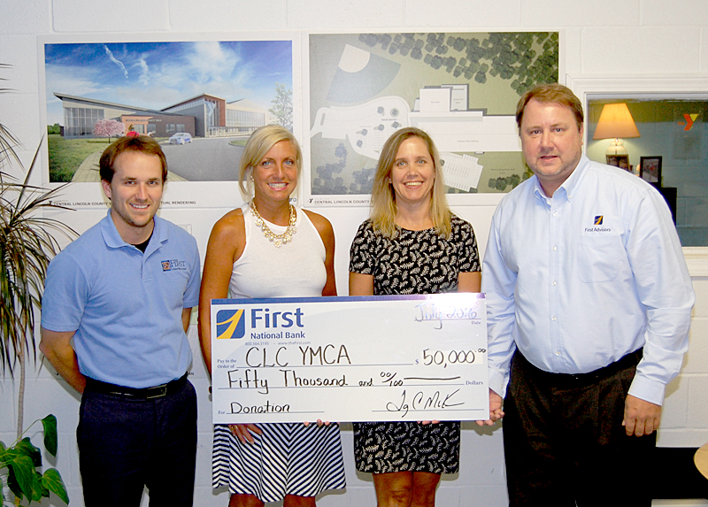 First National Bank Gives to CLC Y Capital Campaign - The Lincoln ...