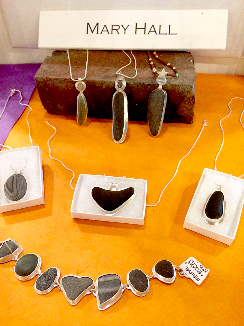 Mary Hall Rock Jewelry at Stable Gallery - The Lincoln County News