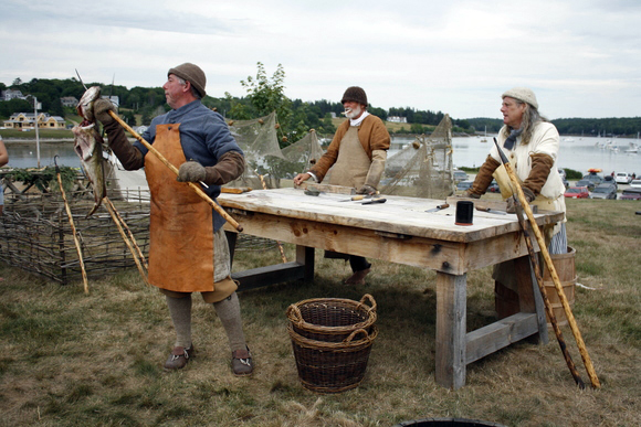 Colonial Pemaquid 17th Century Encampment Event - The Lincoln County News