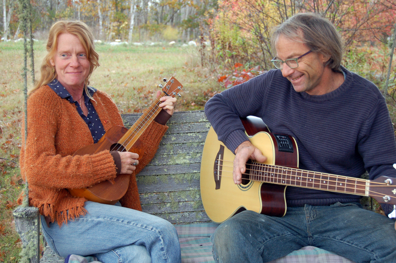Heather Hardy, Dave Martin, and April Reed-Cox at Little Brown Church ...