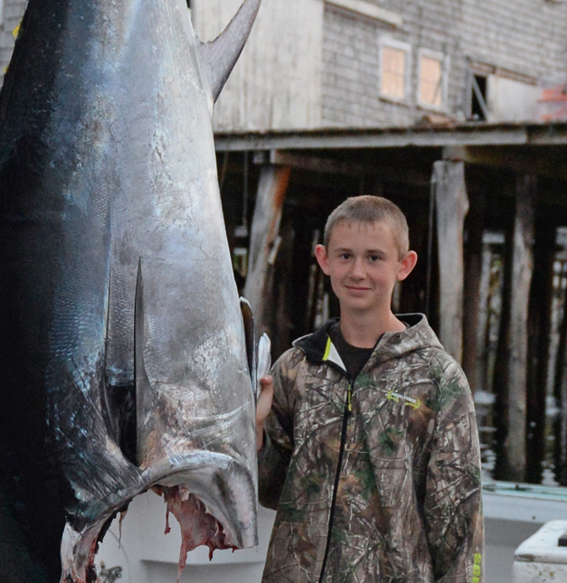 Bristol 12-Year-Old a Tuna Fishing Legend - The Lincoln County News