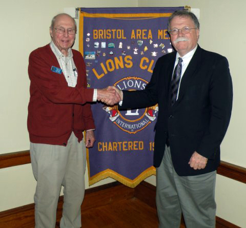 Bristol Lions Hear from Reporter Don Carrigan - The Lincoln County News