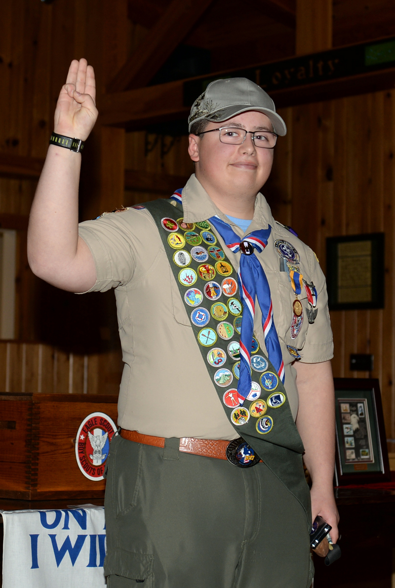Troop 216 Honors Eagle Scout - The Lincoln County News