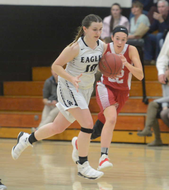 Lady Eagles tame the Rams - The Lincoln County News