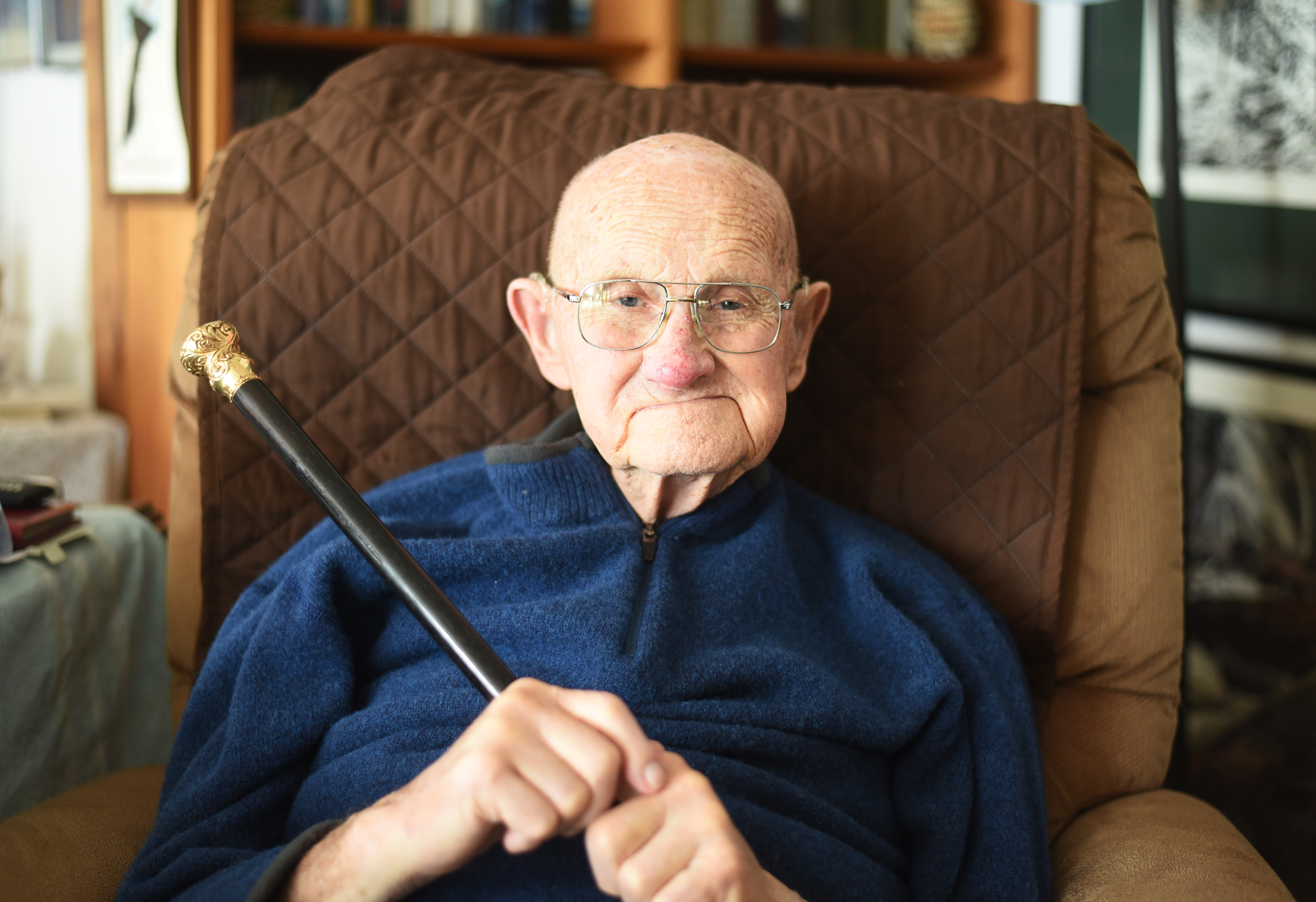 Bristol Man, 98, Receives Boston Post Cane - The Lincoln County News