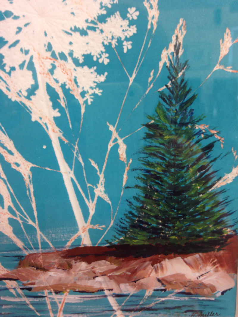 Kay Miller Art at Bremen Library - The Lincoln County News