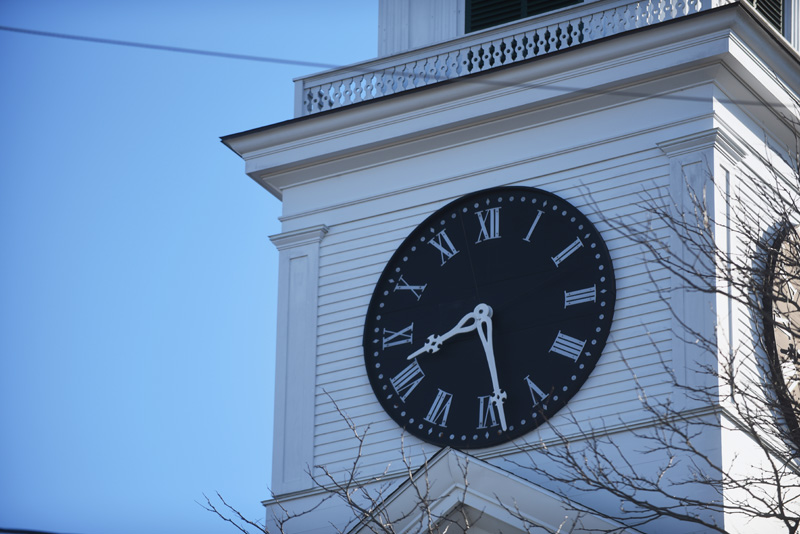 Donation for Damariscotta Town Clock Will Keep Volunteers on the Ground ...