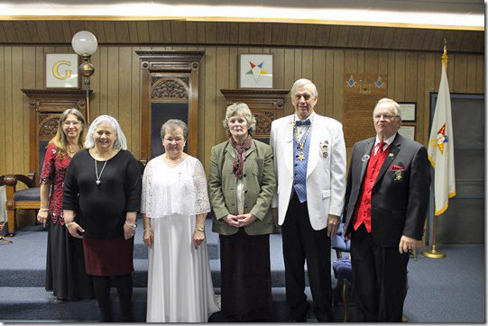 Local Eastern Star Chapter Welcomes New Members - The Lincoln County News