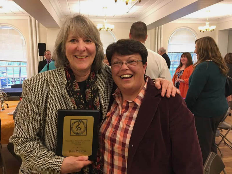 Colleagues, Students Honor Beth Preston at All-State Music Festival ...