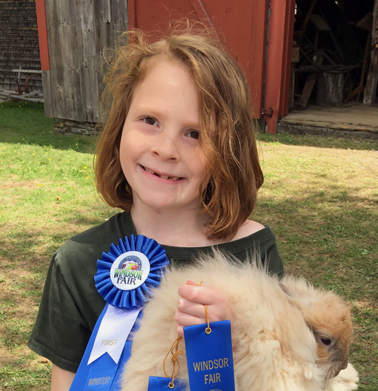 Charlotte Ramsdell Takes First at Windsor Fair Rabbit Show - The ...