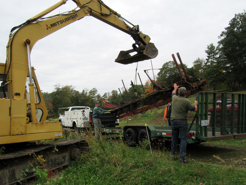 Pemaquid Mill Brings Back Old Sawmill Rig - The Lincoln County News