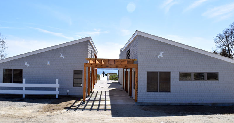 The new Pemaquid Beach Pavilion on Tuesday, May 19. (Evan Houk photo ...