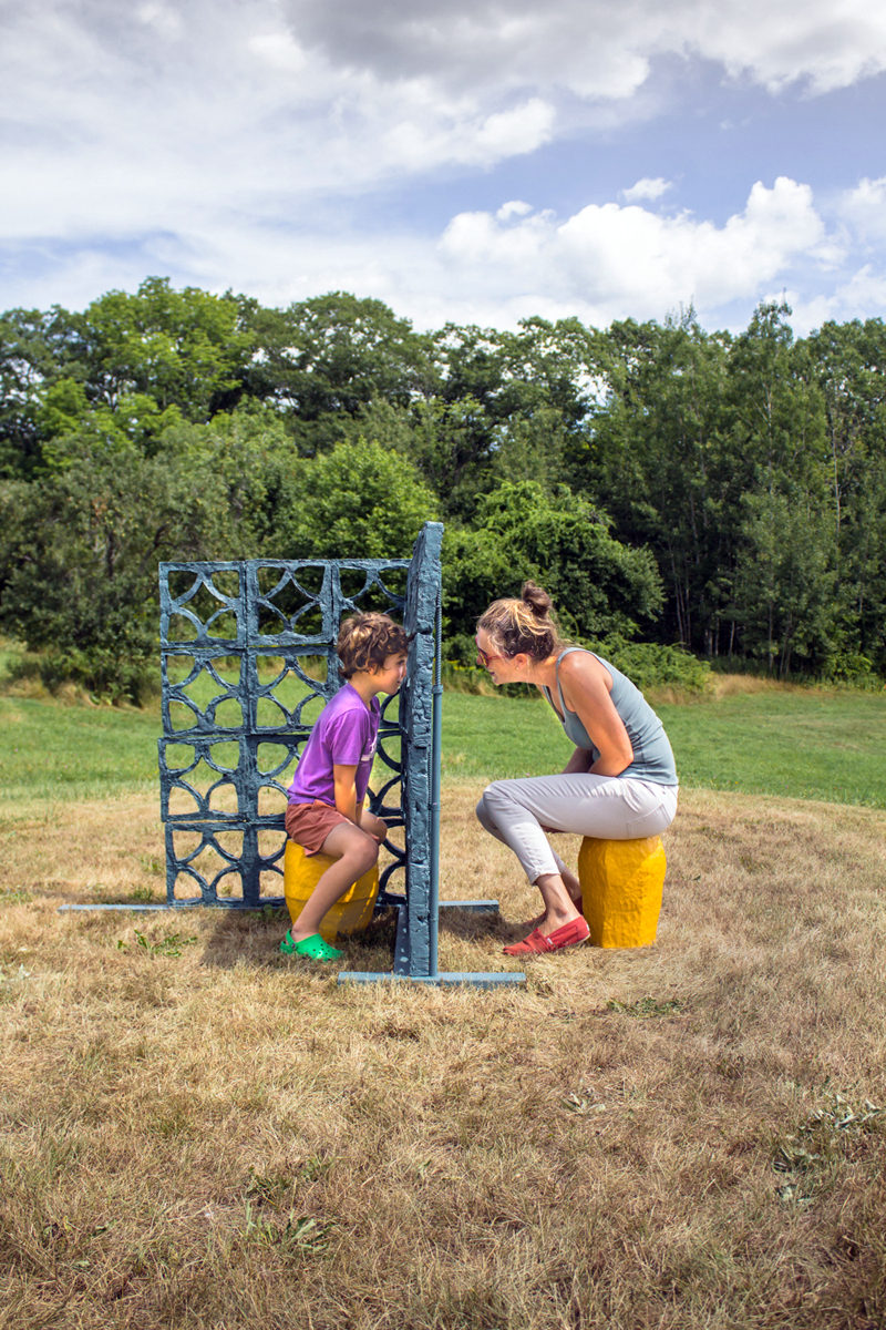 Outdoor Sculpture Exhibit at Watershed Center - The Lincoln County News