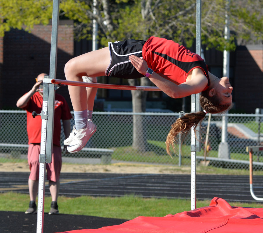 Harrington Third in State C High Jump - The Lincoln County News