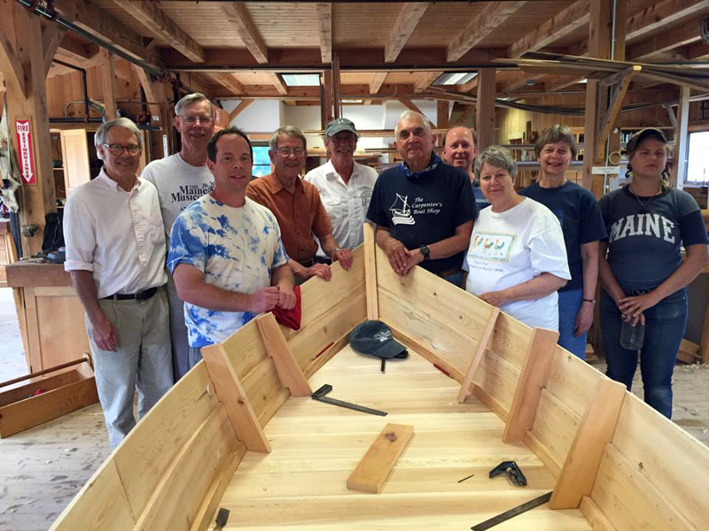 October Boat Building with Bobby Ives - The Lincoln County News