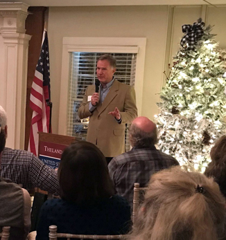 Ed Thelander Discusses Campaign Themes at Woolwich Restaurant - The ...