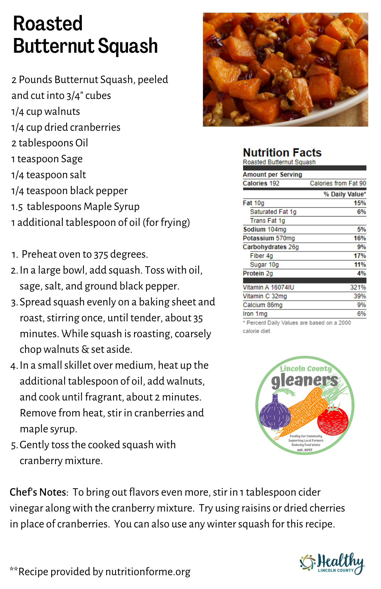 Bringing Food Home - The Lincoln County News