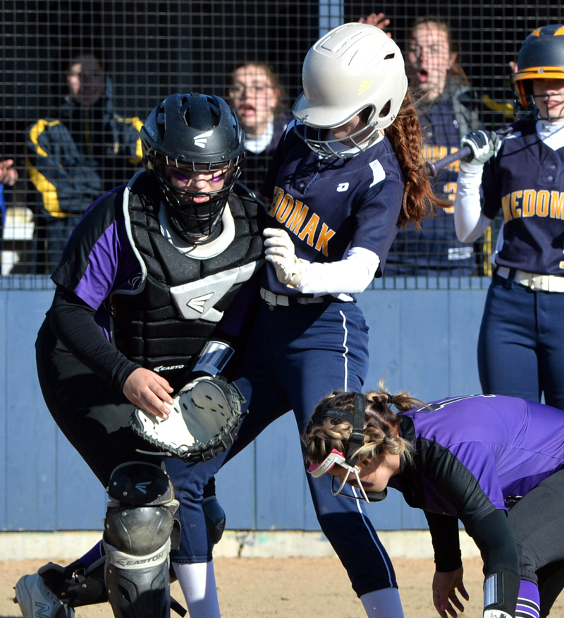 Medomak Softball Win Battle of Panthers by Going Small - The Lincoln ...