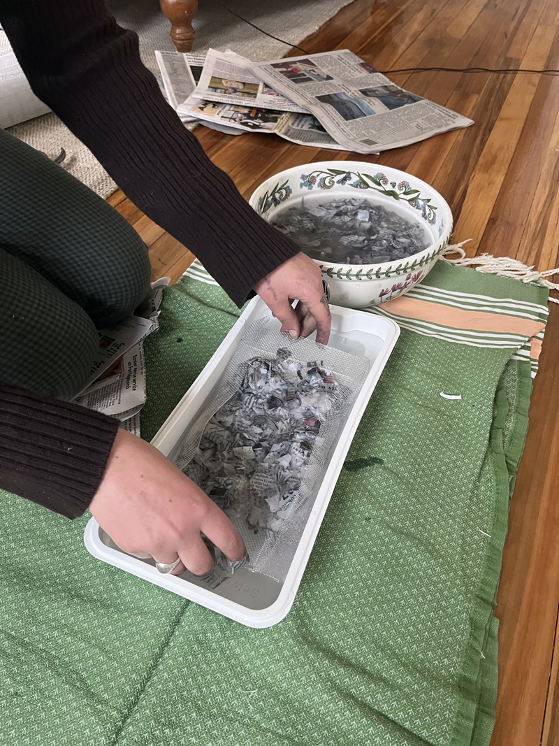 Paper to Paper: A Guide to Recycled Paper-Making - The Lincoln County News