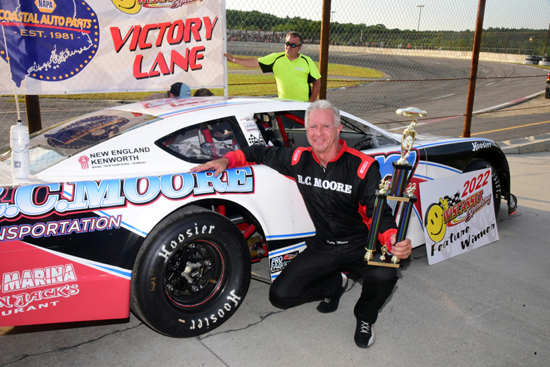 At the Speedway: New England Racing Legend Kelly Moore Scores Career ...