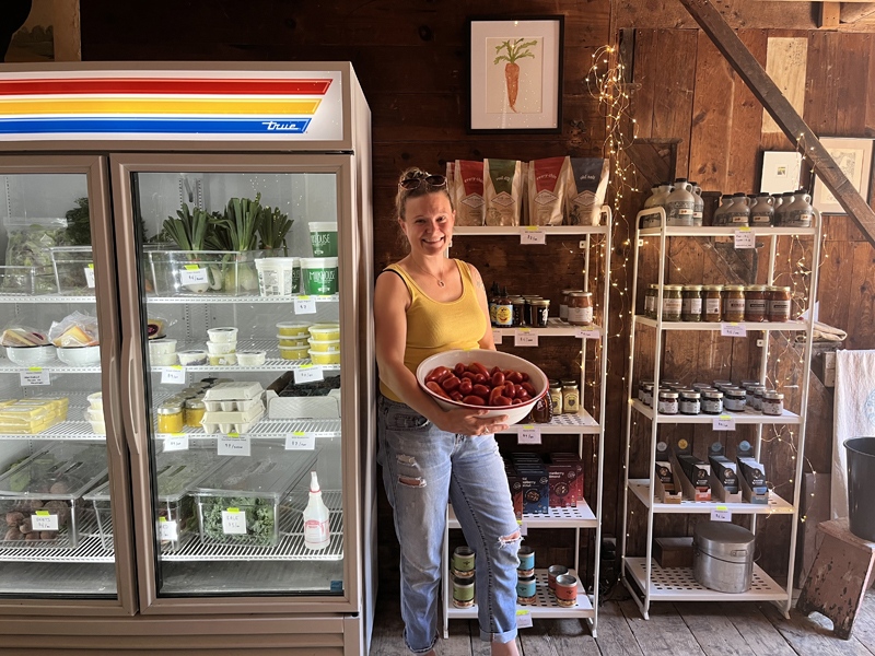 Bringing Food Home: A Secret Garden Farm Stand - The Lincoln County News