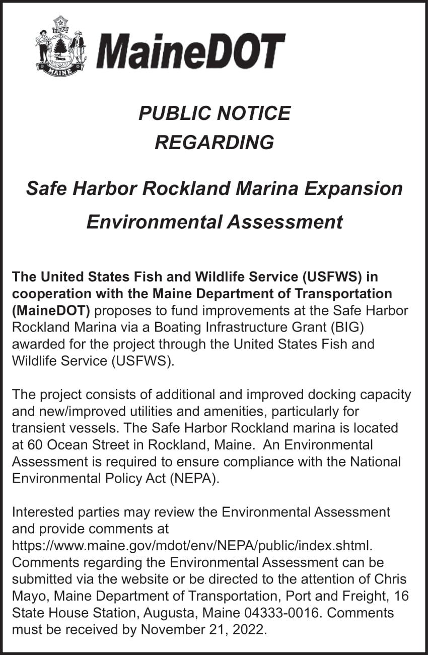 52048 Maine DOT 42.22 gd-1 - The Lincoln County News