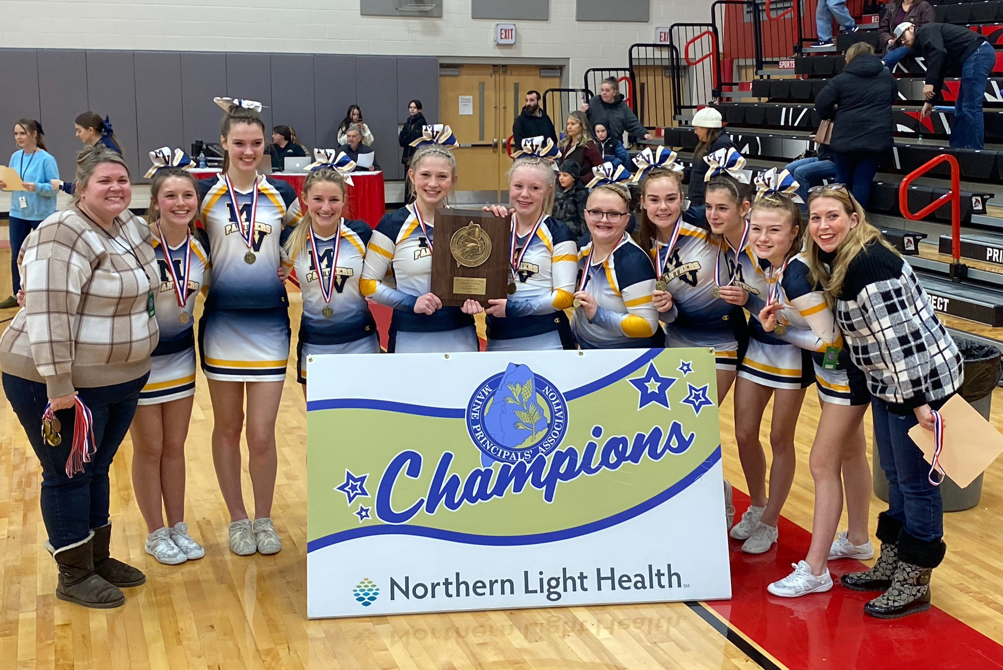 Medomak Valley Cheerleaders Win 12th Straight Regional Championship ...