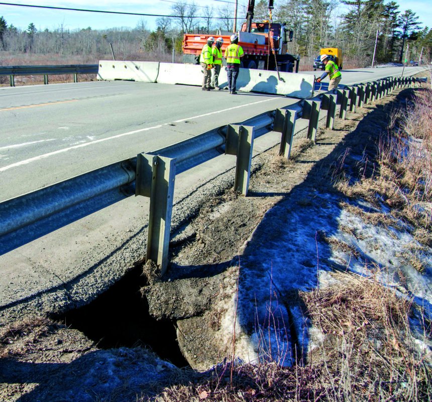 Culvert Collapse Closes Route 17 Section For Month-Long Replacement ...