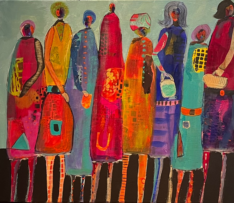 "Whimsical Women" by Pamela Browne. (Courtesy photo) - The Lincoln ...