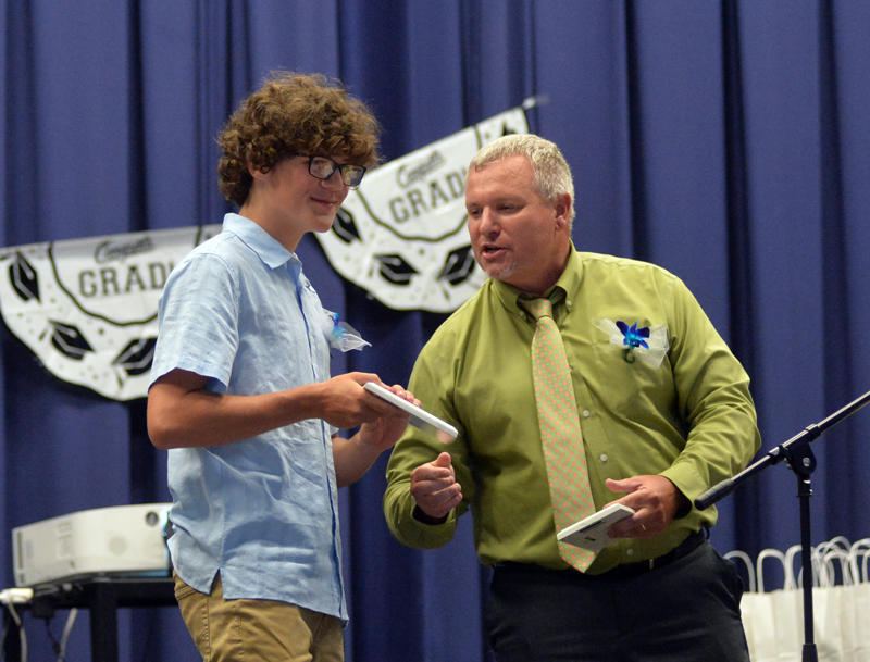 JVS Graduation Ceremony Short and Sweet - The Lincoln County News