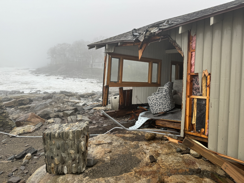 Shoreline Structures Take Significant Damage in Winter Storms - The ...