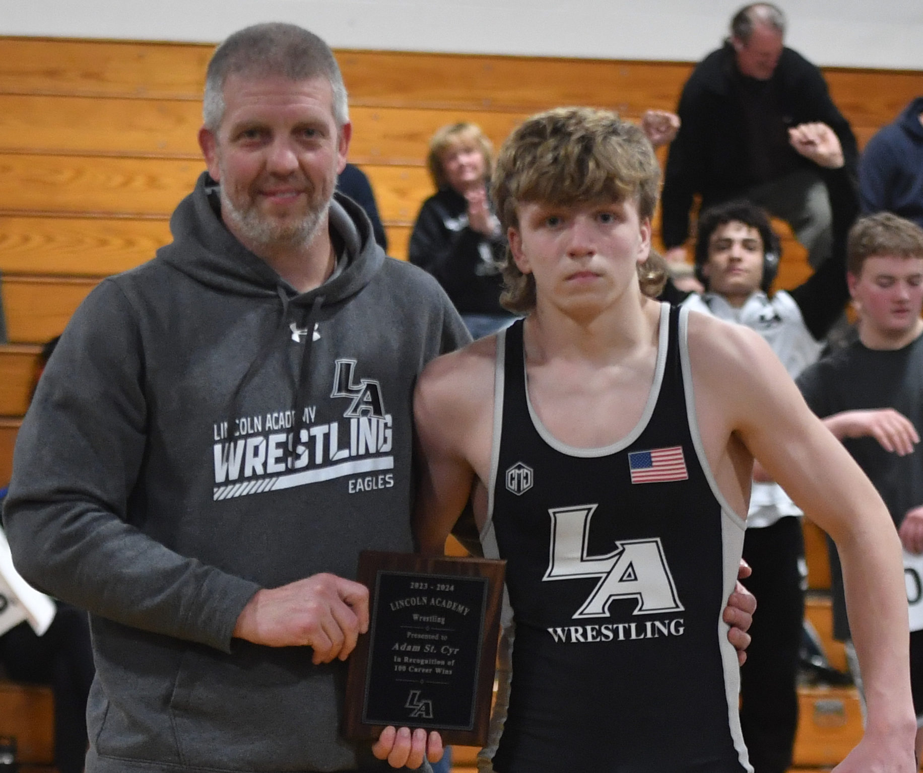 Adam St. Cyr Achieves 100 Win Wrestling Milestone for Eagles - The ...