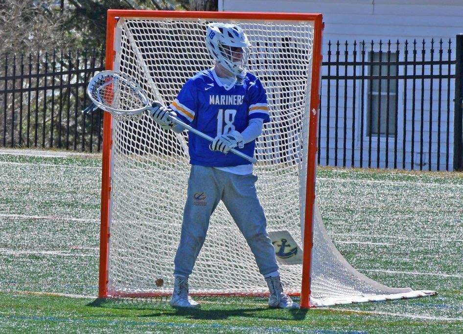 Farrell Earns First NCAA Lacrosse Victory In Goal For Maine Maritime ...