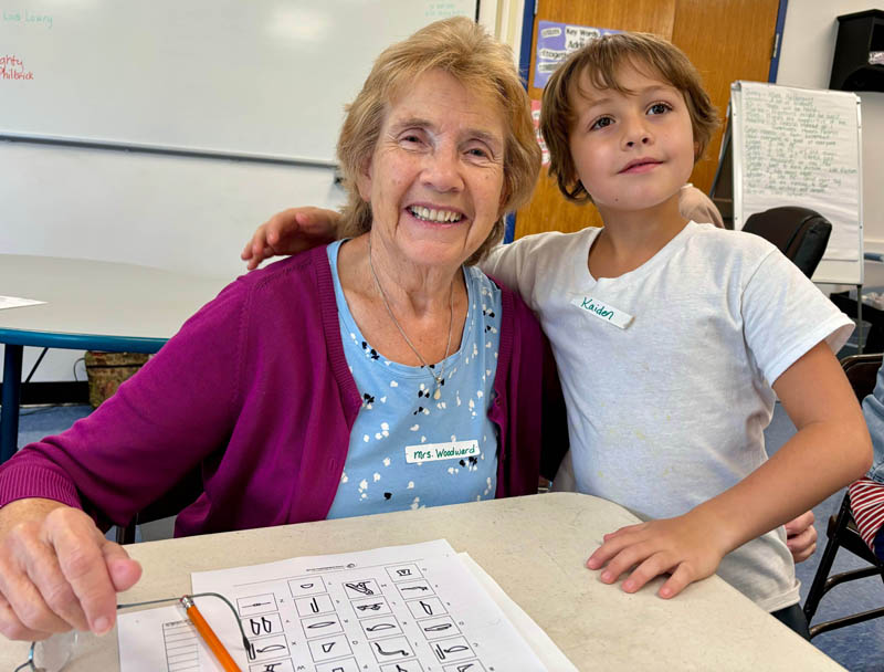 At NCS, Senior Buddies Program Going Strong - The Lincoln County News
