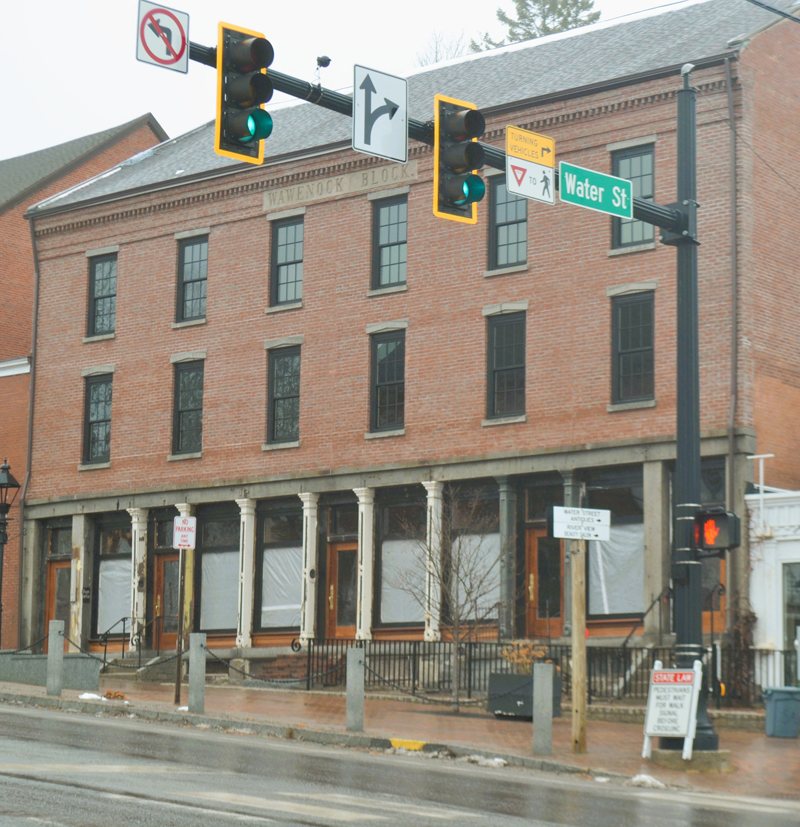 Wiscasset’s Wawenock Block Nears Completion - The Lincoln County News