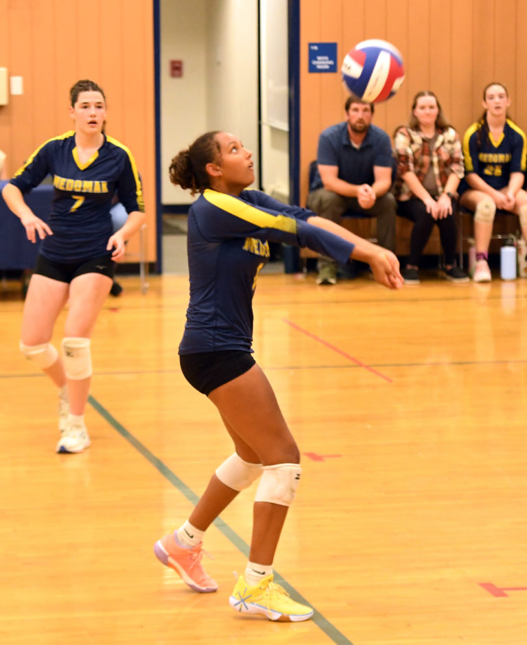 Panthers Volleyball Outlasts Gray-New Gloucester - The Lincoln County News